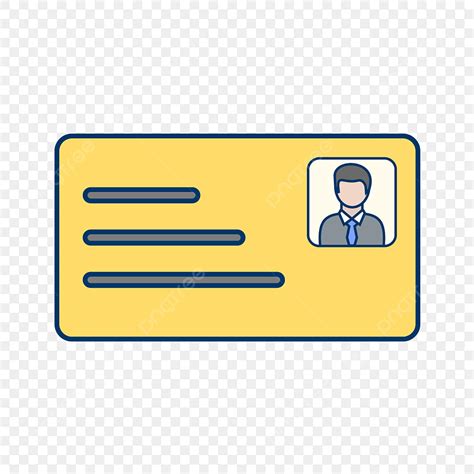 Id Card Clipart Png Images Vector Id Card Icon Card Icons Id Icons