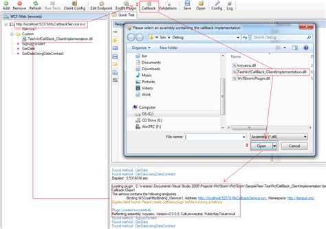 testing duplex wcf services