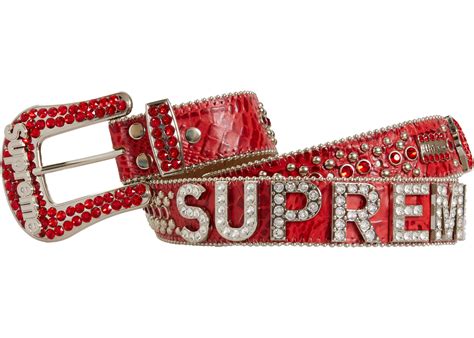 Supreme Bb Simon Belt Red Ss20 Us