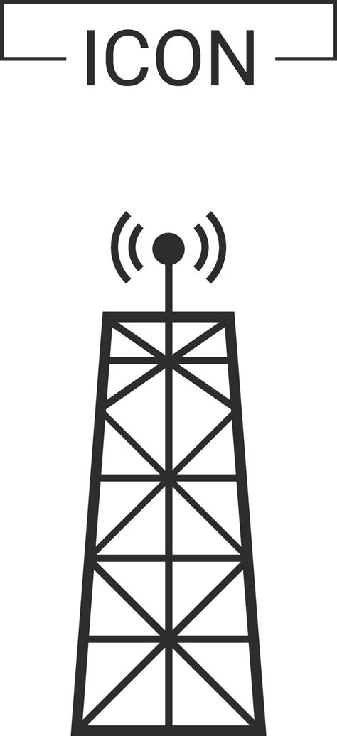 Wireless Icon Signal Connection Vector Art At Vecteezy