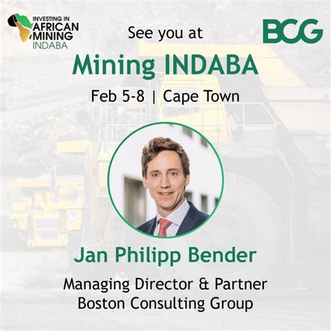 Meet Me At The African Mining Indaba In Cape Town I Look Forward To Meeting You There And To