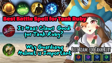 How To Use Ruby As A Tank Detailed Explanation ~ Ruby Tutorial ~ Ruby Guide ~ Mobile Legends
