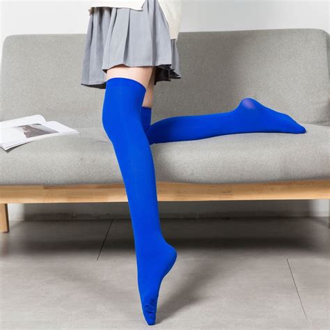 Calcetines De Terciopelo De La Rodilla Muslo Medianos Altos Más Medias Otoño De Las Mujeres