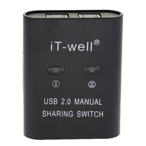 Usb Swap Switch Kvm Switch Adapter Box 2 Port Hub Vicedeal