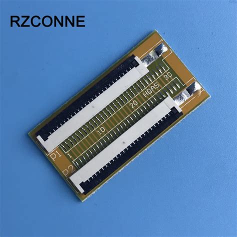 24 Pin To 24 Pin Zif 1 0mm Pitch Ffc Cable Extension Connector Adapter