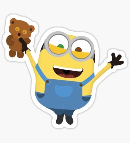 Minions Stickers Minion Stickers Cute Laptop Stickers Cartoon Stickers
