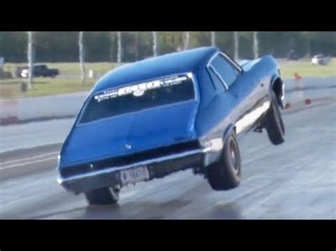 One Wheel Drag Racing Turbo Nova Goes Up Youtube