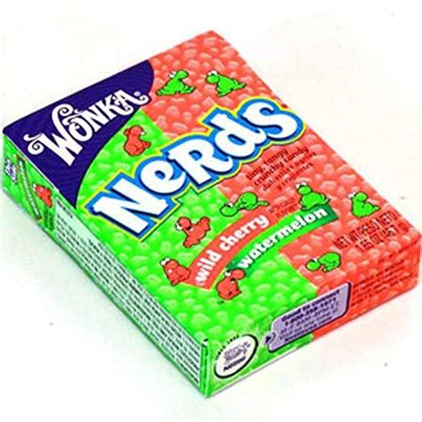 Wonka Watermelon And Wild Cherry Nerds Candy Packs 1 Count Nerds Candy