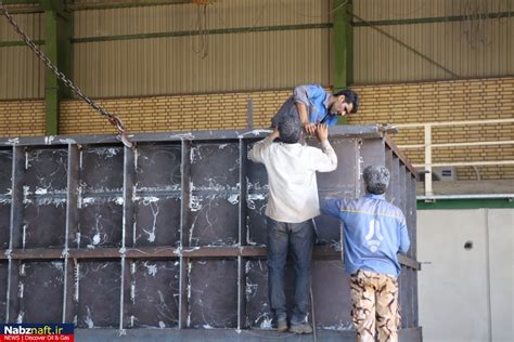گزارش تصویری از فعالیت شرکت پترو کیمیا آروین در صنعت نفت و فولاد