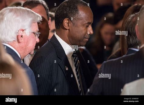 Hud Secretary Ben Carson Was In Attendance At An Event Combatting Drug