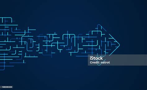 추상 화살표 방향입니다 기술 배경 고속 하이테크 0명에 대한 스톡 벡터 아트 및 기타 이미지 0명 1위 개발 Istock