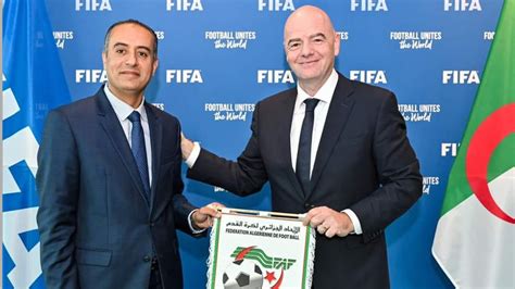 Walid Sadi J ai transmis mon message au président de la FIFA