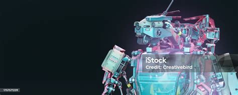 로봇이 있는 미래 지향적인 레이아웃과 텍스트를 위한 복사 공간 인공 지능 디지털 기술 디지털 스마트 세상 메타버스 빈 공간