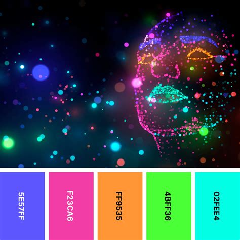 30 Neon Color Palettes For Vibrant Designs Color Meanings