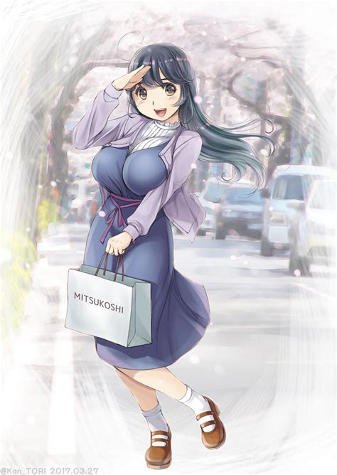 Ushio Kantai Collection Drawn By Kantori Danbooru
