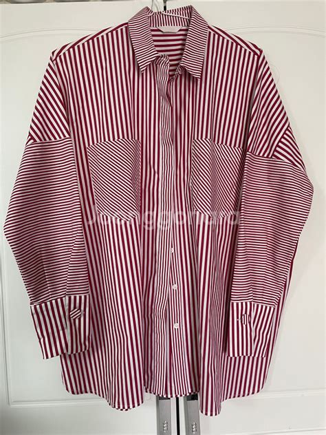 여성 스트라이프 셔츠 블라우스셔츠남방 중고나라