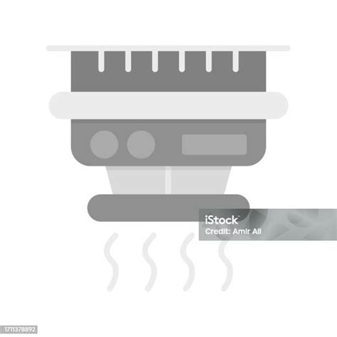 연기 탐지기 아이콘 0명에 대한 스톡 벡터 아트 및 기타 이미지 0명 감지기 디자인 Istock