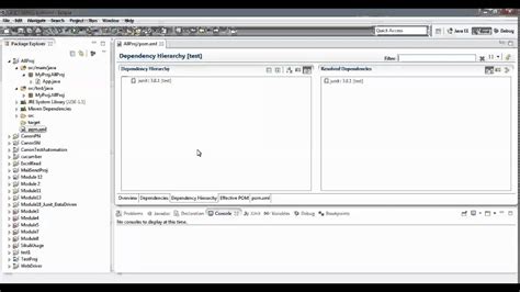 Dependency Management In Maven Youtube