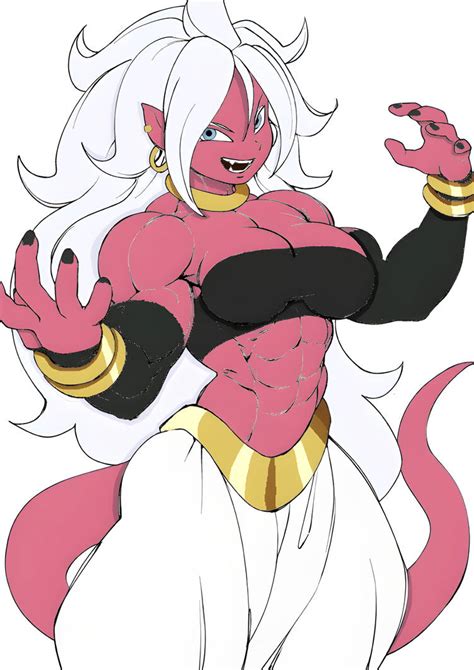 Android 21 By Pokkuti By Juanitoarcoiris1 On Deviantart