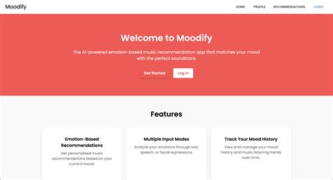 Github Hoangsonww Moodify Emotion Music App Moodify An Emotion