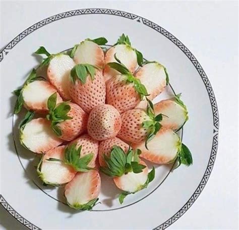 這樣的白草莓你看著有食慾嗎 每日頭條