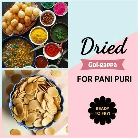 Urban Platter Ready To Fry Dry Gol Gappa Pani Puris 200g JioMart