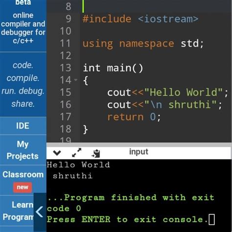 shruthi a on linkedin my first code cybernaut official