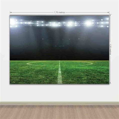 Fundo Fotográfico Cenário Futebol em Tecido 1 20x1 75 Elo7