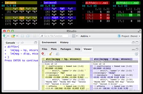 Github Brodiegdiffobj Compare R Objects With A Diff