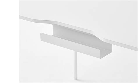 [국내생산]프로토 화이트 철제 데스크 컴퓨터 책상 1600