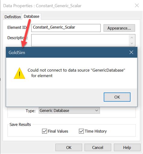adding a database source on a 64 bit system goldsim help center