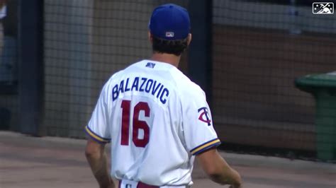 Twins Prospect Jordan Balazovic Fans Brennen Davis 06 07 2023