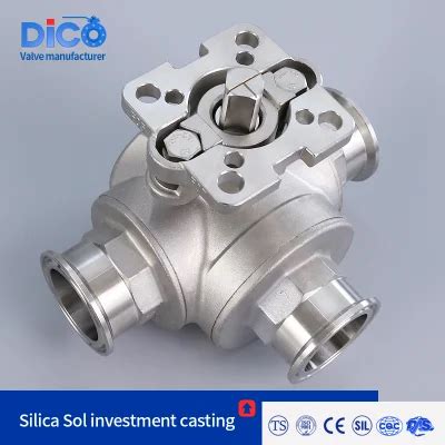 Dico China Casting Building Material Clamp End CF8 CF3m With ISO Pad L