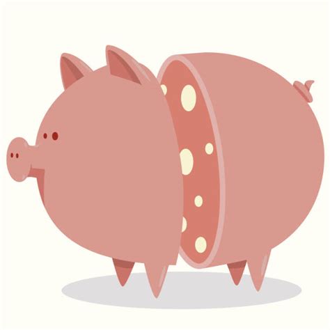 燻腸 插圖 圖畫、圖片和照片檔 Istock