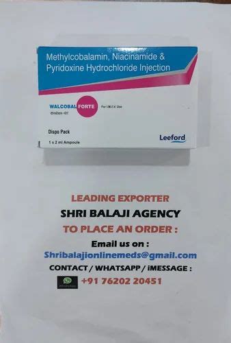 Walcobal Forte Injection At ₹ 100piece In Nagpur Id 2854294339033