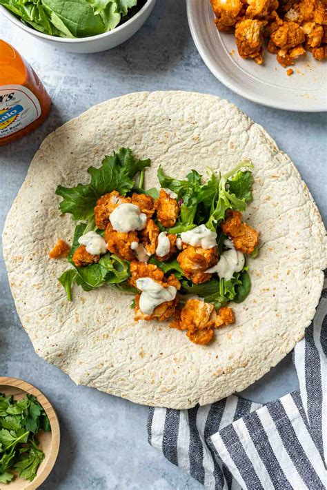 Buffalo Chicken Wraps Dairy Free Option Simply Whisked