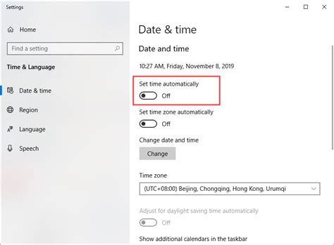 Cant Set Timezone Automatically On Windows 10 Rtechsupport