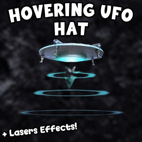 Roblox Hovering Ufo Hat [all Platforms] Etsy