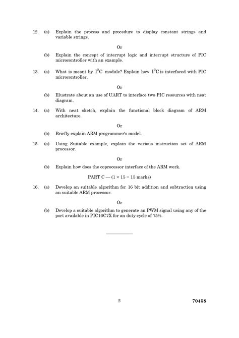 Anna University EE MICROCONTROLLER BASED SYSTEM DESIGN For Electronics And Communication