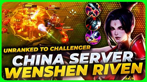 Wenshen Riven Vs Darius China Server Diamond Elo YouTube