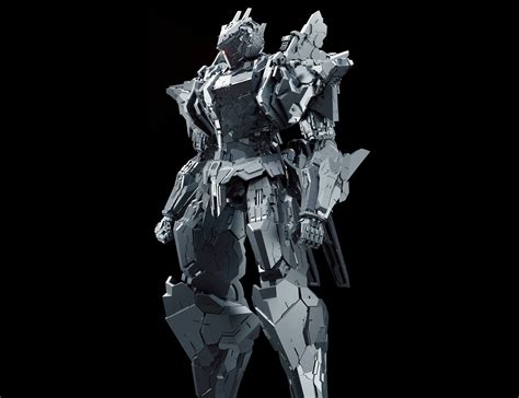 Battle Mech Robot Hyperion 3d Model By Megalord69