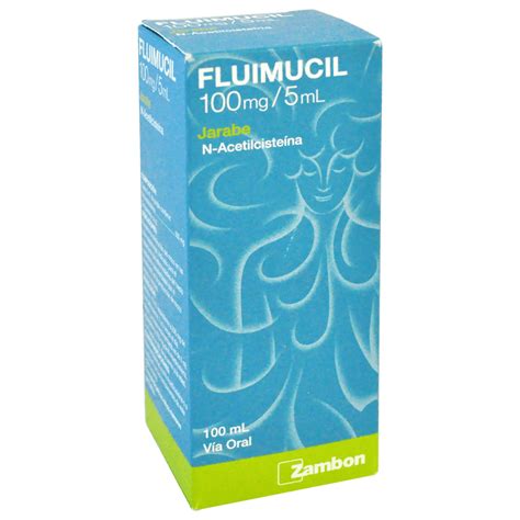 Fluimucil Jarabe 100mg 5ml Frasco 100 Ml Farmacias Medicity