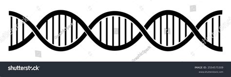 Dna Icon Flat Style Deoxyribonucleic Acid Stock Vector Royalty Free 2554575309 Shutterstock