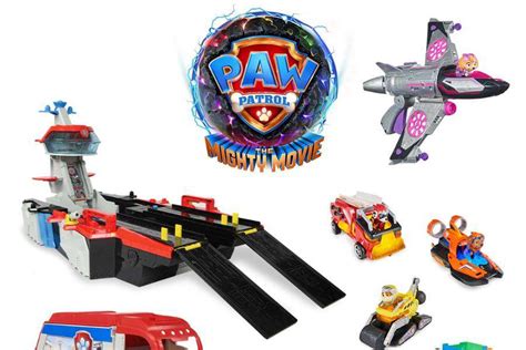Spin Masters Paw Patrol The Mighty Movie Toy Collection Licensing