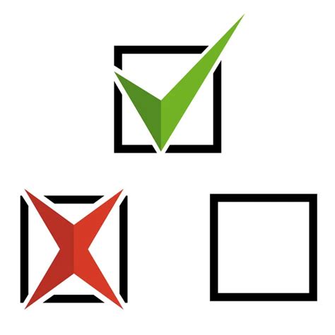 Check Uncheck — Stock Vector © Nmarques74 48349191