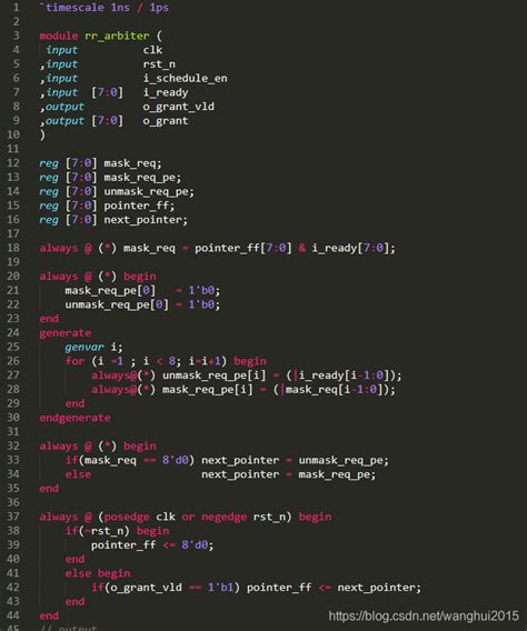 Rr调度器设计rr调度verilog实现 Csdn博客