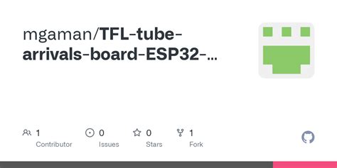Github Mgaman Tfl Tube Arrivals Board Esp32 Tft Arduino