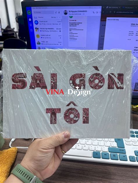 In Tranh Canvas Khổ A4 đóng Khung Chassis Không Viền Vnd885