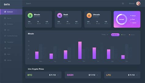 Dribbble Dashboard