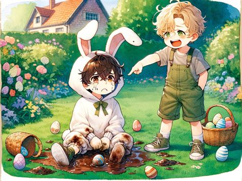 Bunny And Bully Easter 2024 By Lollosfluff On Deviantart